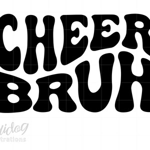 Cheer Bruh Svg, Cheer Bruh Heart Smile Svg, Cheer Shirt Svg Png ...