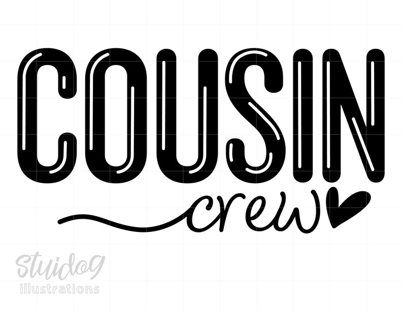 Cousin Crew Svg Cousin Crew Shirt Svg Family Crew Shirt - Etsy