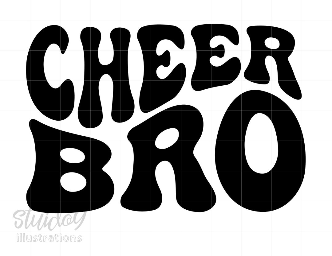 Cheer Bro Svg, Cheer Brother Shirt Svg Download Printable, Cheerleading ...
