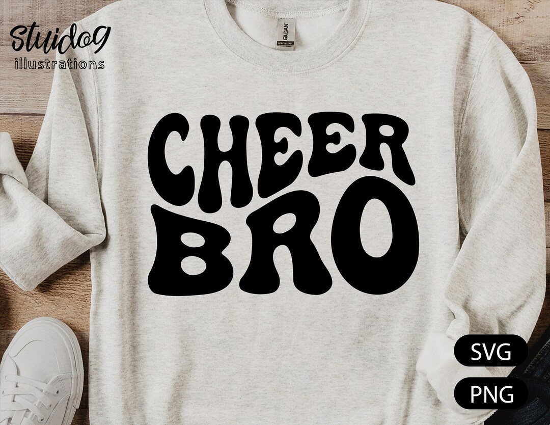 Cheer Bro Svg Cheer Brother Shirt Svg Download Printable - Etsy