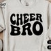 Cheer Bro Svg, Cheer Brother Shirt Svg Download Printable, Cheerleading ...
