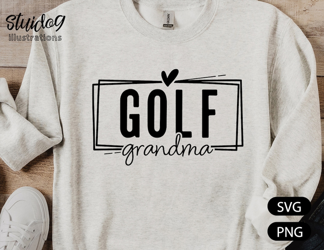 Golf Grandma Svg Golf Grandma Shirt Svg Golfer Grandparent Svg Png ...