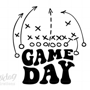 Game Day Svg Football Game Day Shirt Svg Game Day Vibes Svg Png ...