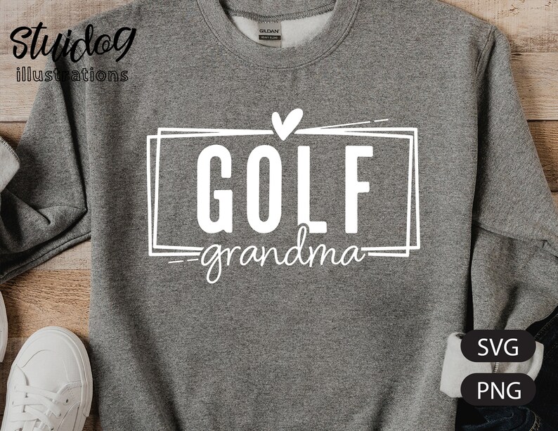 Golf Grandma Svg Golf Grandma Shirt Svg Golfer Grandparent - Etsy