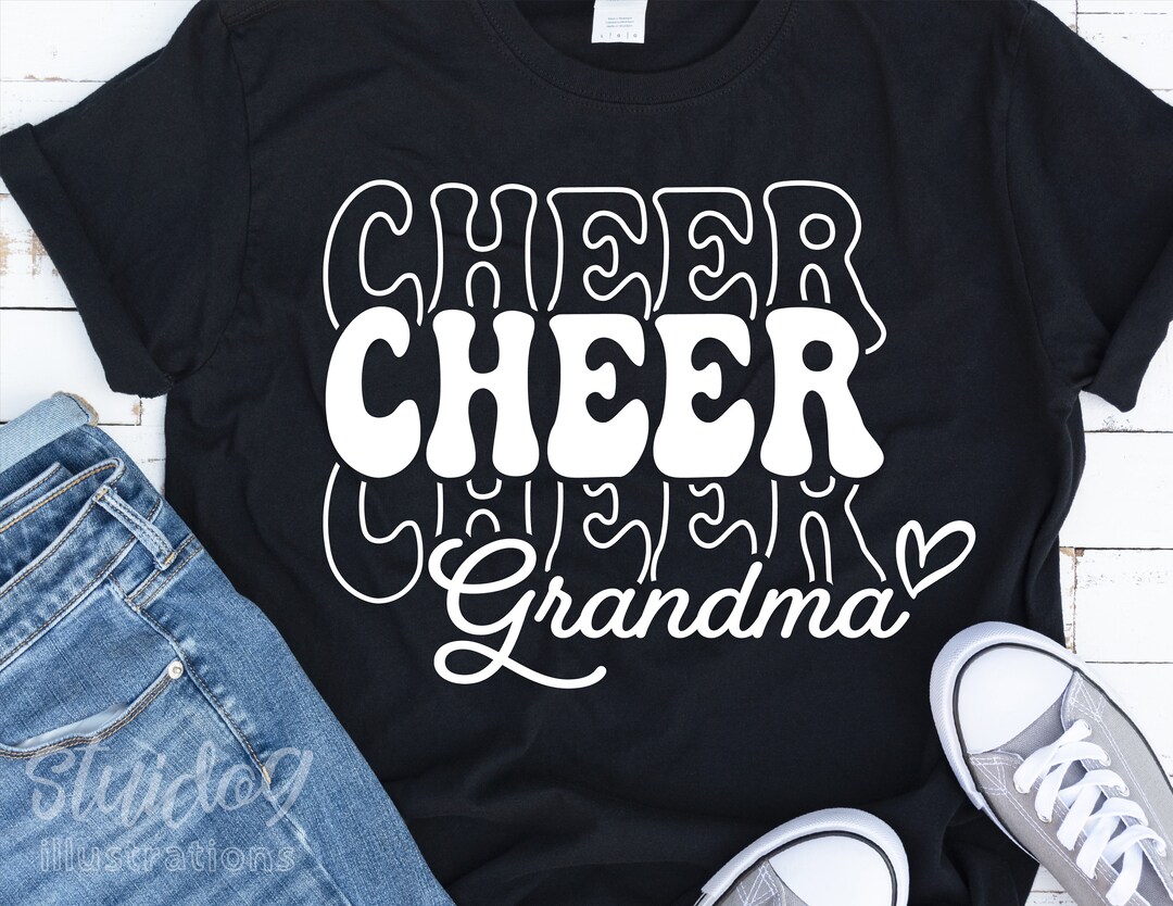Cheer Grandma Svg Cheer Grandma Shirt Svg Cheerleader - Etsy