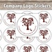 Logo Stickers, Company Stickers, Custom Stickers, Corporate Branding ...