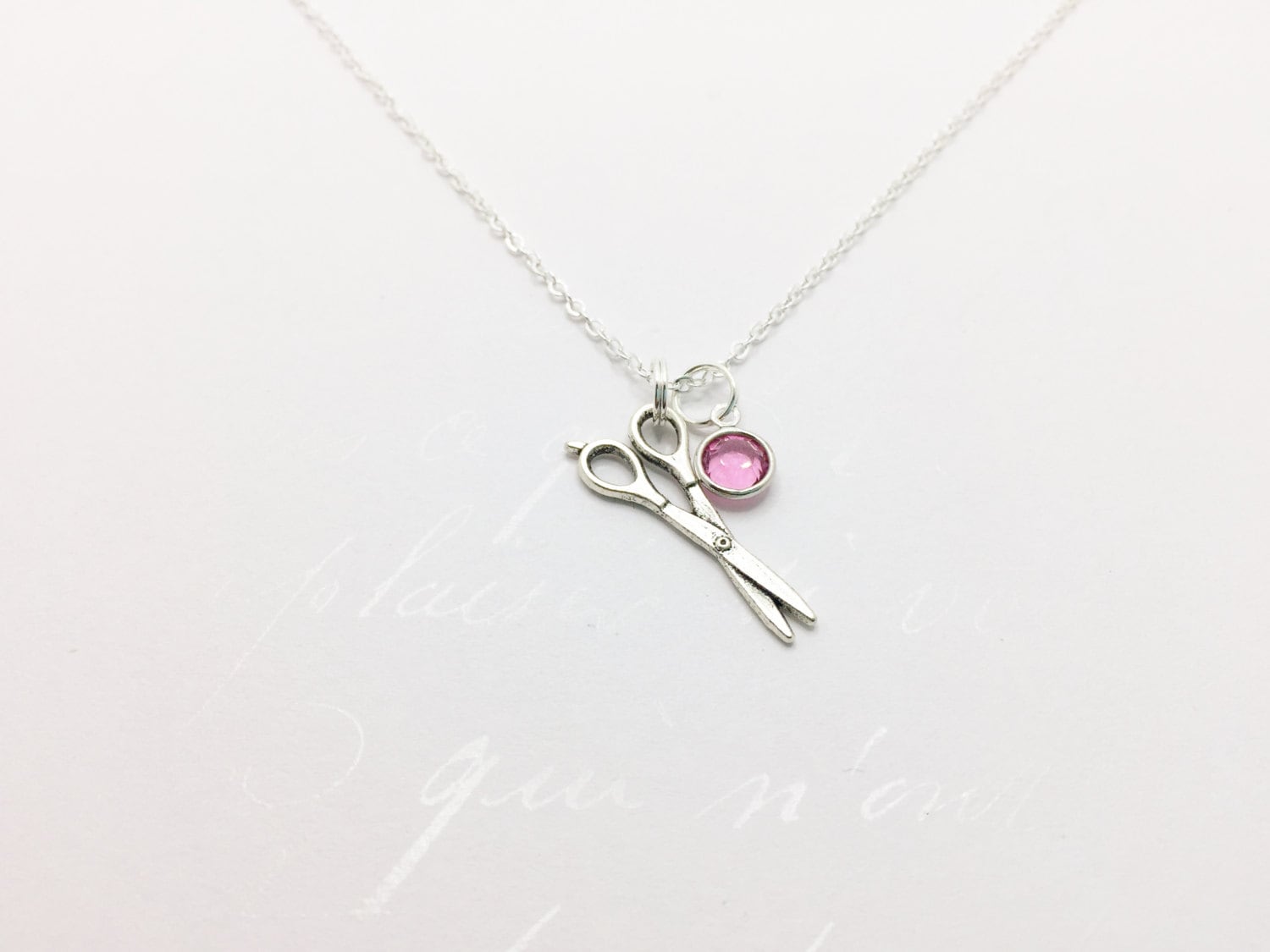 Scissors Necklace Gift for Hairdressers Cosmotology Gift | Etsy