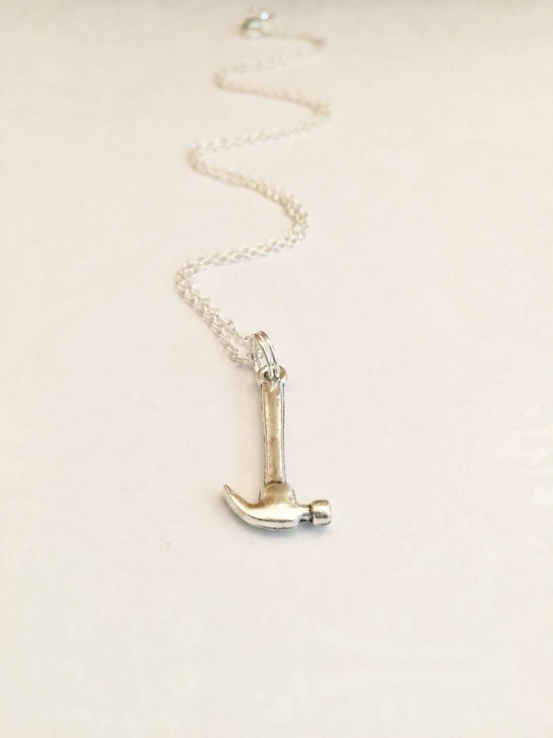 Hammer Necklace, Beautiful Carpenter Necklace, Handyman Necklace ...