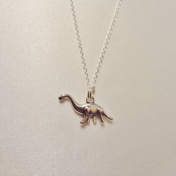 Dinosaur Necklace - Etsy