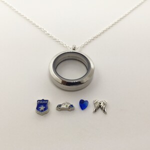 Police Officer, Floating Locket, Police Necklace, Female Police, Police ...