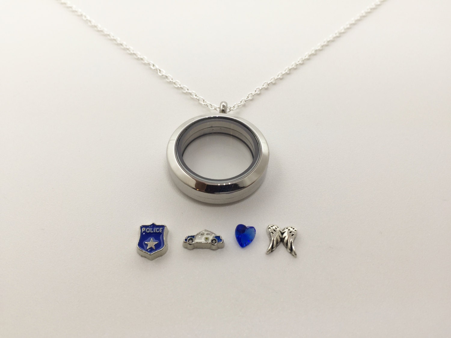 Police Officer, Floating Locket, Police Necklace, Female Police, Police ...