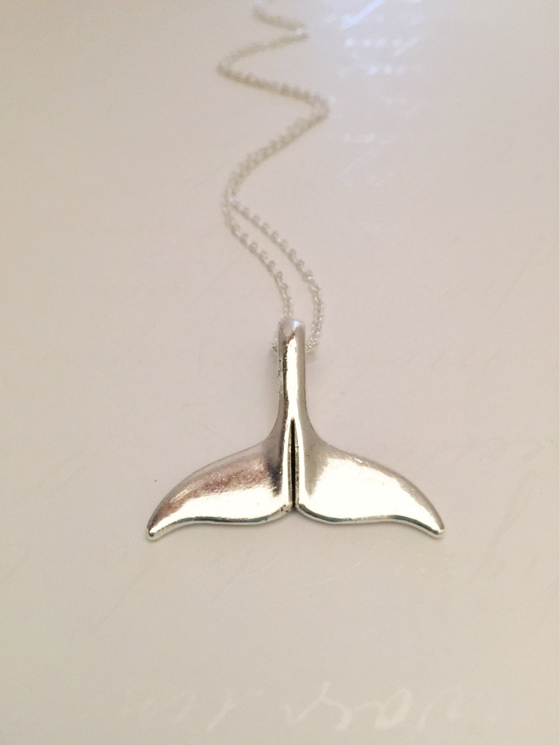 Whale Tale Necklace, Gift for Marine Biologist, Animal Lover ...
