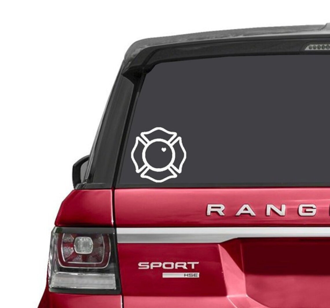 Firefighter Decal Firefighter Decals Firefighter Wife - Etsy