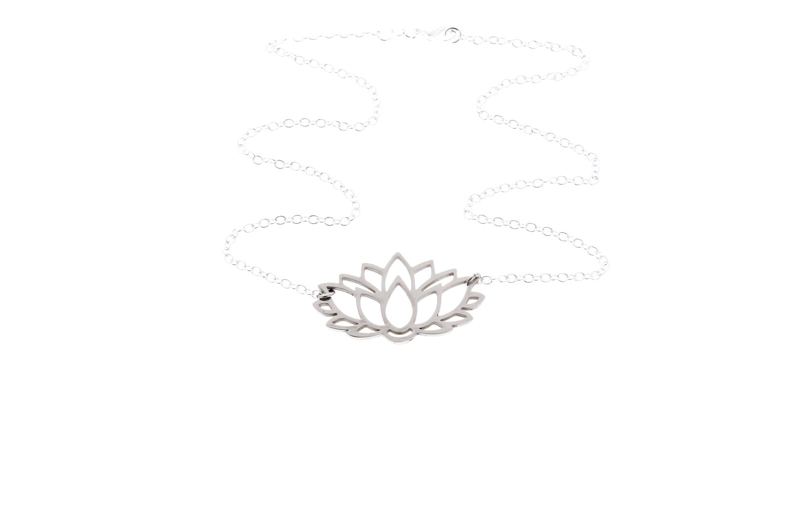 Lotus, Flower Necklace, Lotus Symbol, Lotus Necklace, Om, Geometric ...