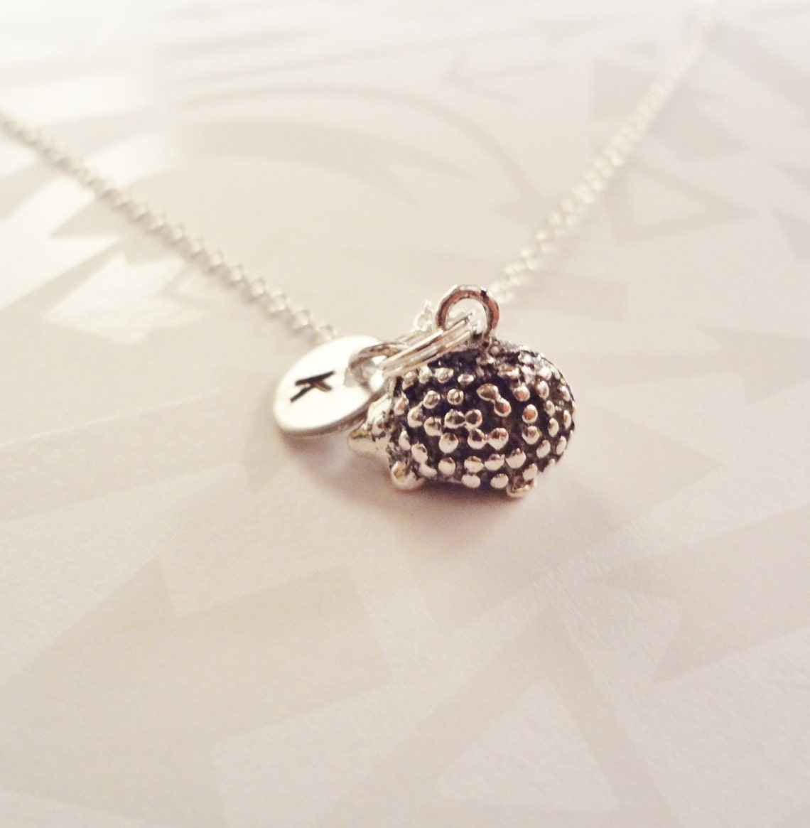 Porcupine Necklace Hedgehog Necklace Unique Gift Animal - Etsy