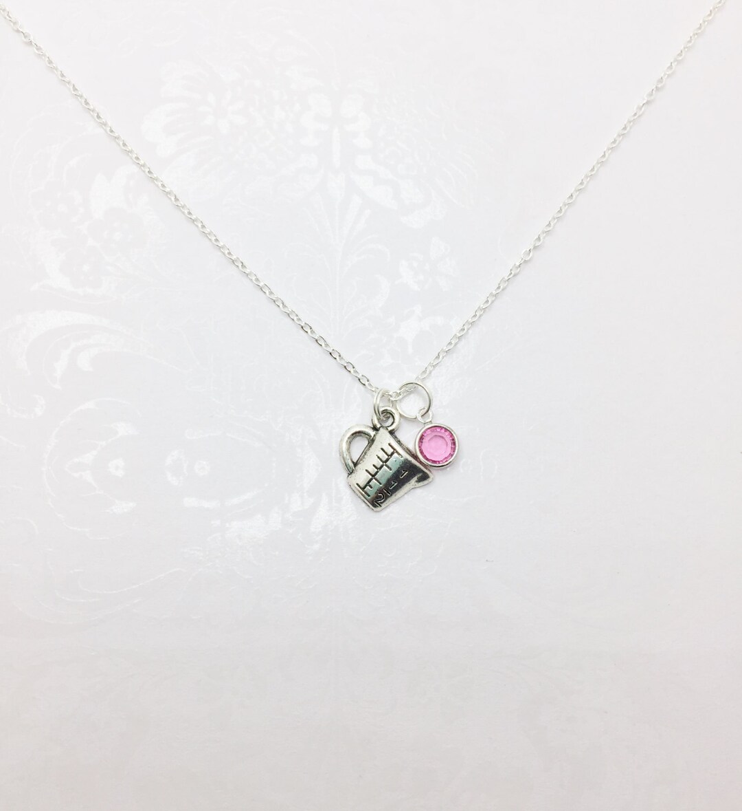 Baking Necklace Measuring Cup Necklace Gift for Bakers, Gift for Chefs ...