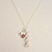 DNA Strand Necklace Double Helix Gift for Doctor Chemistry - Etsy