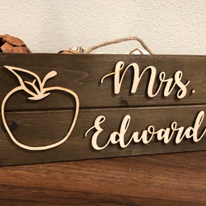 Teacher Sign, Teacher Room Sign, Teacher Room Decor, Gift for Teacher ...