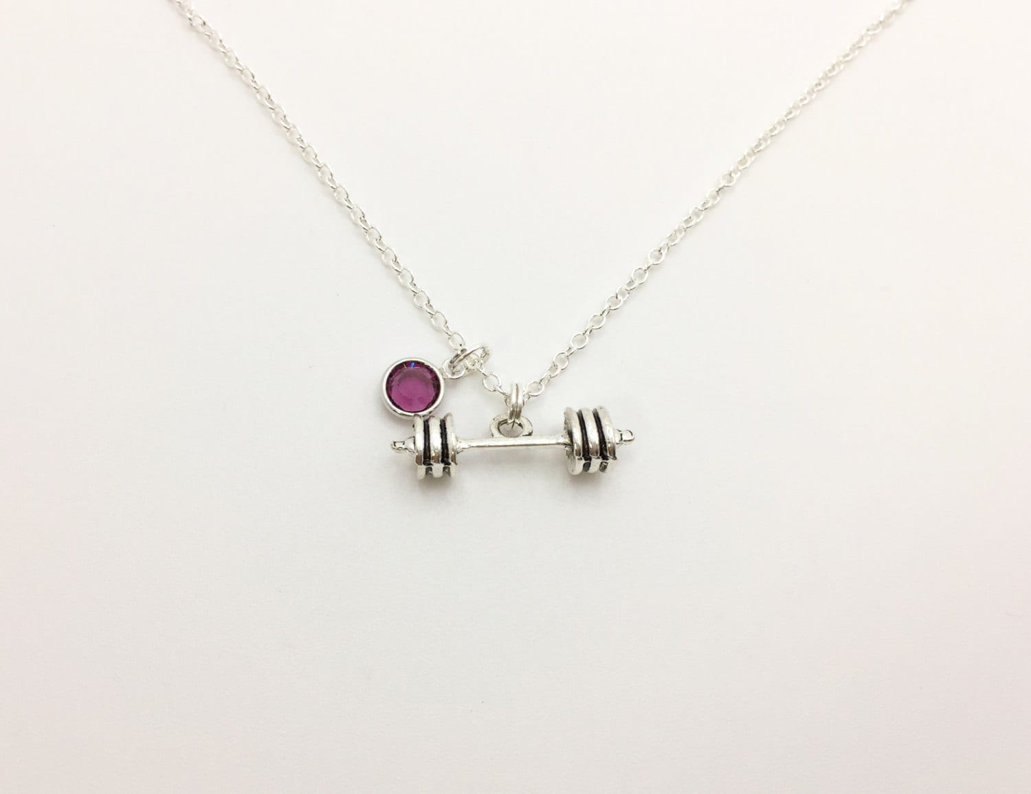 Barbell Necklace, Dumbell Necklace, Weightlifting Necklace, Fitness ...