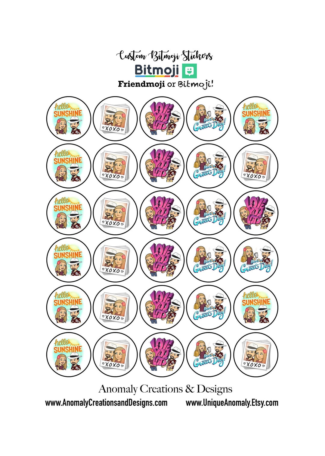 Stickers, Custom Stickers, Sticker, Avatar Stickers, Party Stickers ...