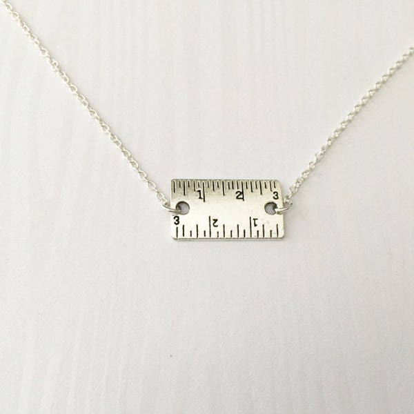 Ruler Necklace - Etsy