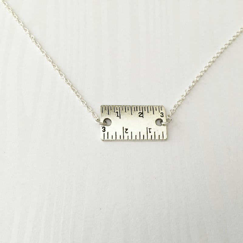 Ruler Necklace - Etsy
