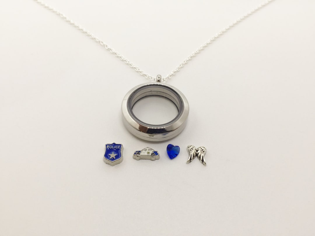 Police Officer, Floating Locket, Police Necklace, Female Police, Police ...