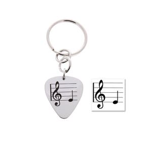 Custom Guitar Pick, Handwriting Keychain, Personalized Music ...
