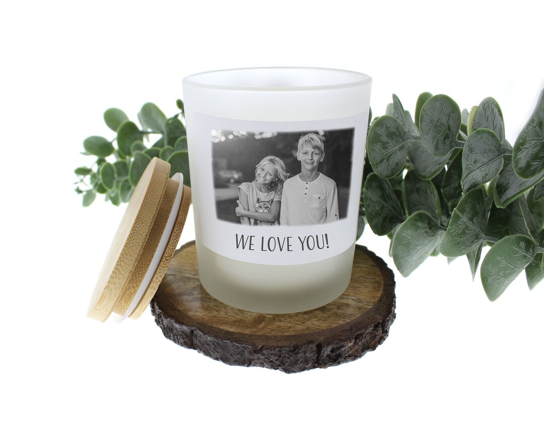 Personalized Photo Candle, Picture Candles, Personalized Candles ...
