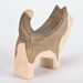 Wooden Husky - Eco Products - Wooden Animal Figures - Miniature Wood ...