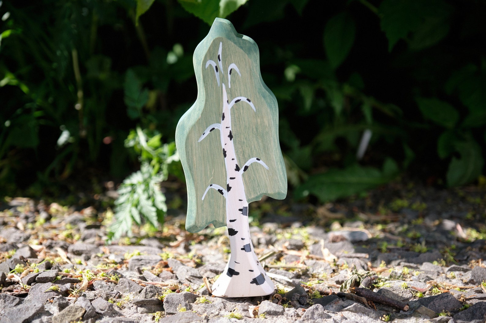 Wooden Birch Tree - Tree Toy - Playscape Tree - Waldorf Tree ...