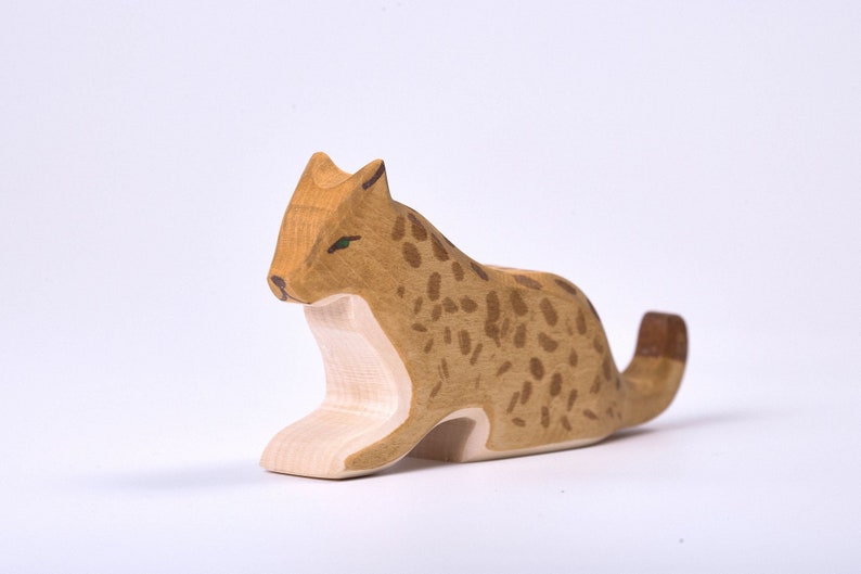 Lynx Wooden Animals Carved Lynx Lynx Statue Lynx Toy | Etsy