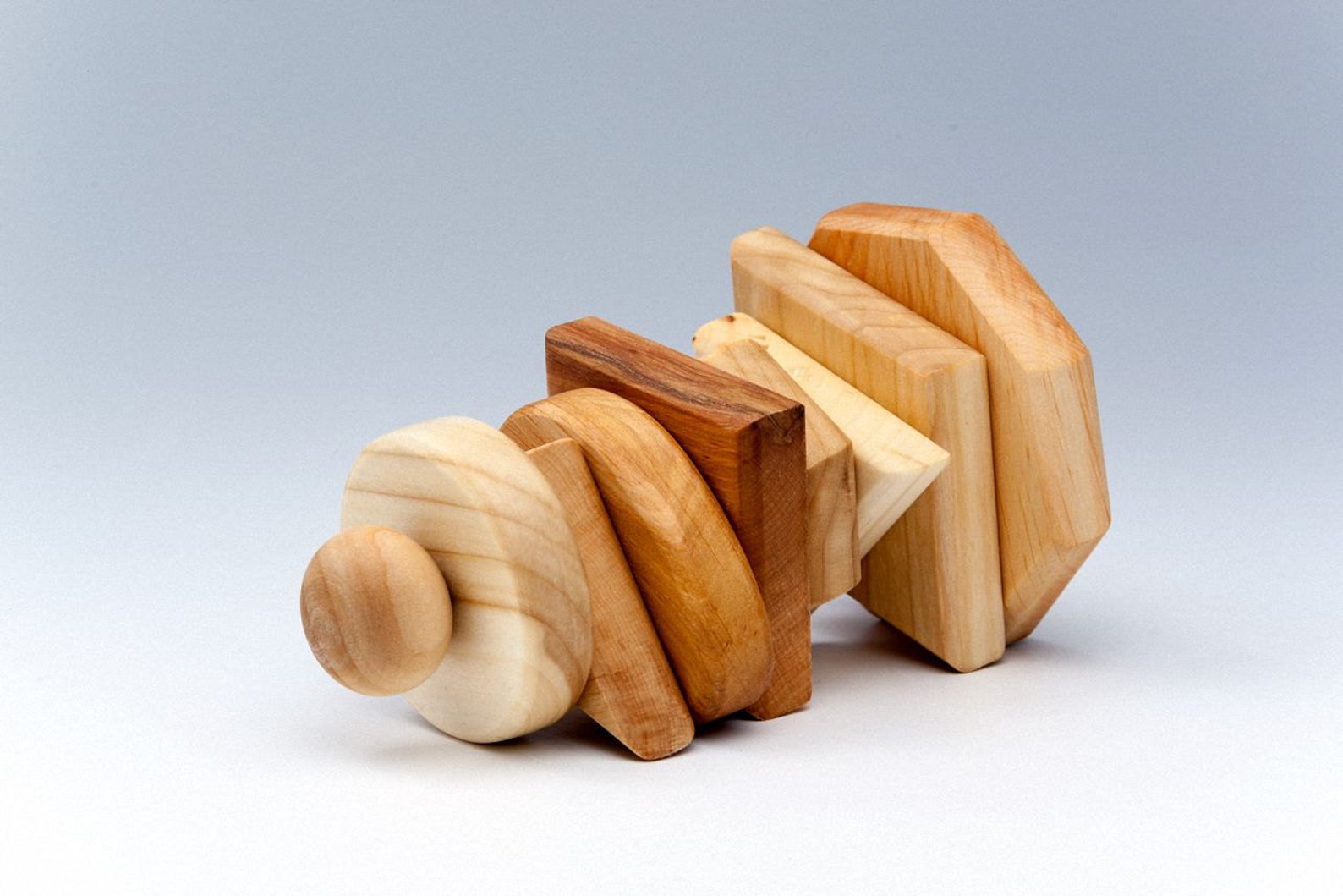 Wooden Pyramid Toy Wooden Toys Natural Toys Eco Friendly - Etsy