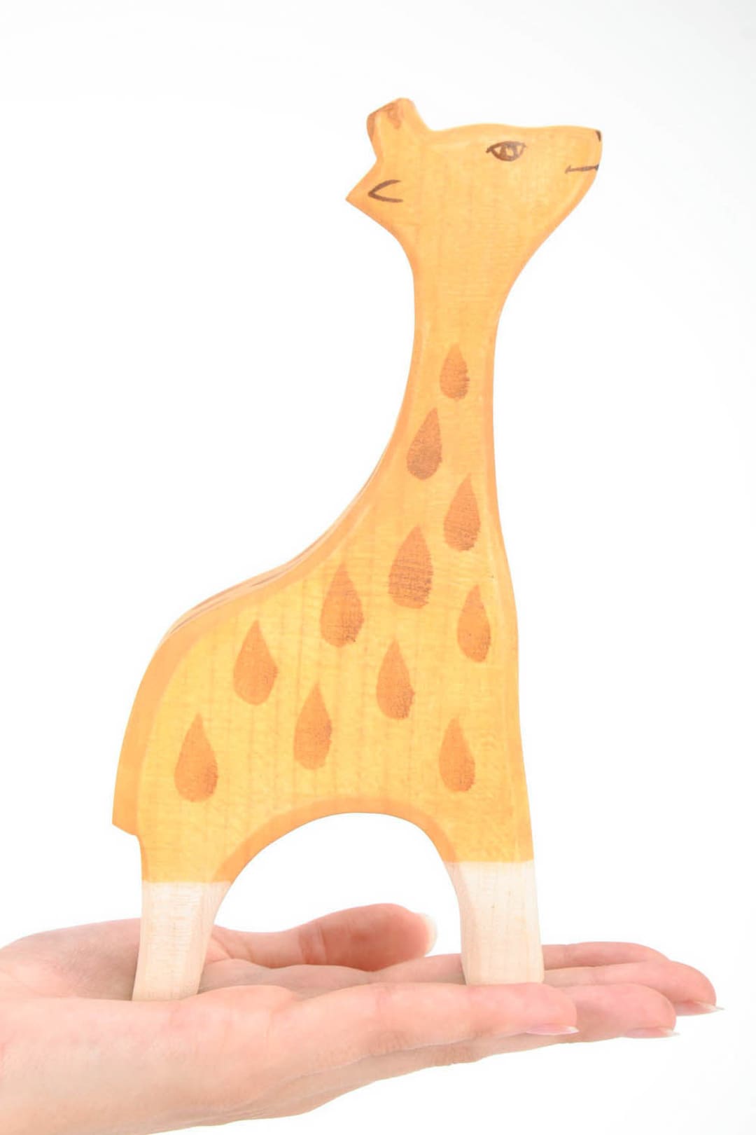 Giraffe Figurine - Toy Giraffe - Giraffe Toy - Wooden Figurines - Gift ...