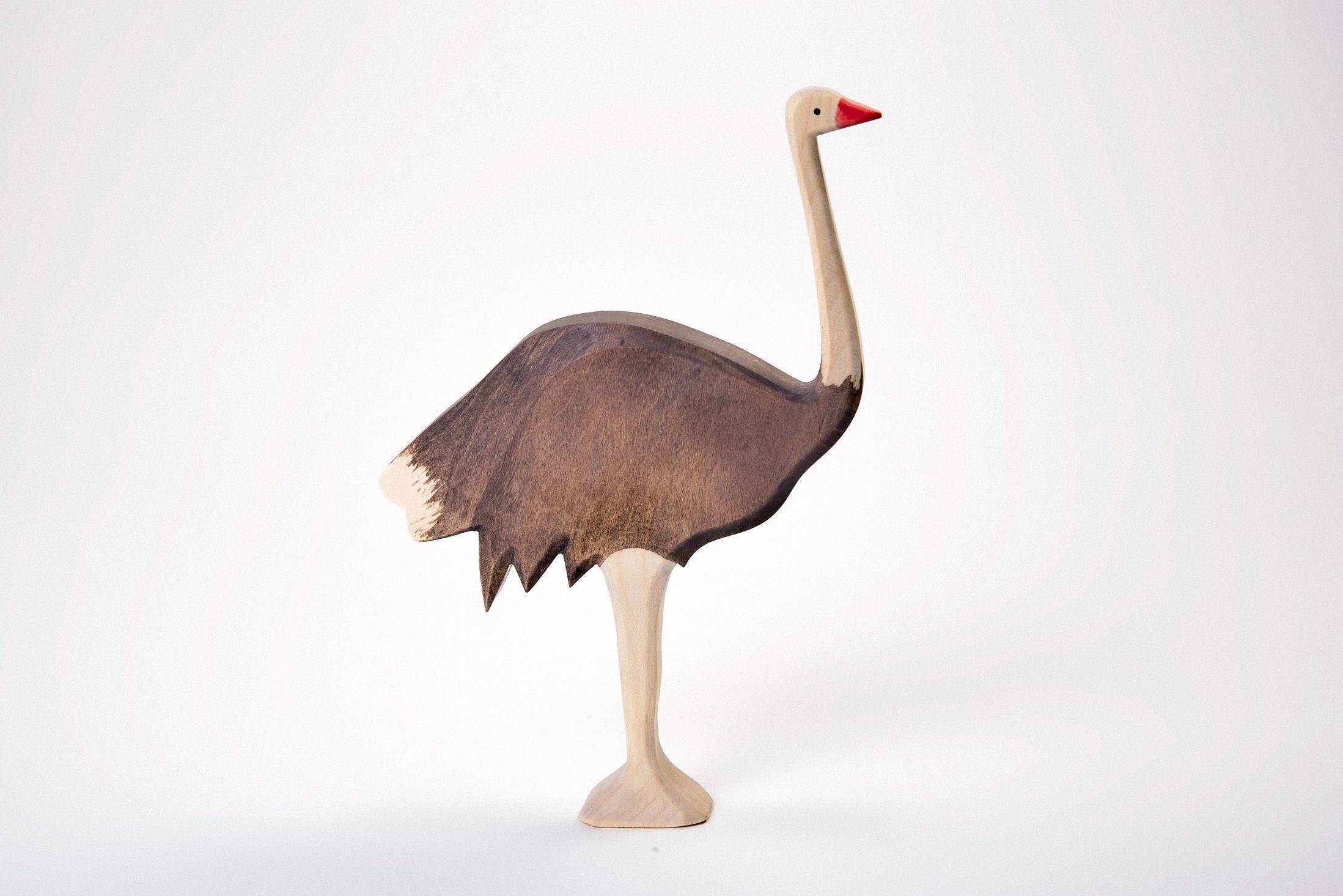 Emu Wooden Toy Ostrich Toy Ostrich Wood Wooden Toys | Etsy