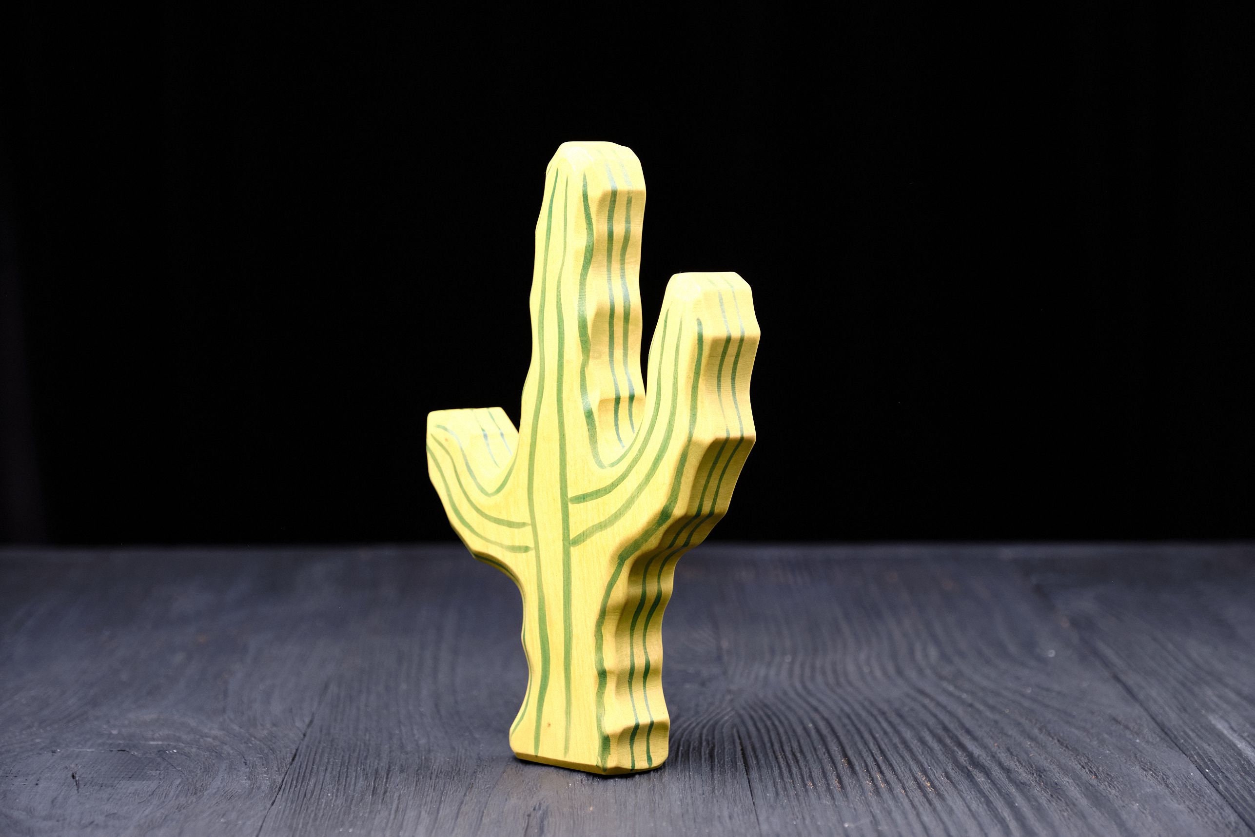 Cactus Toy - Cactus Wooden Toy - Pretend Play Playscape - Cactus ...