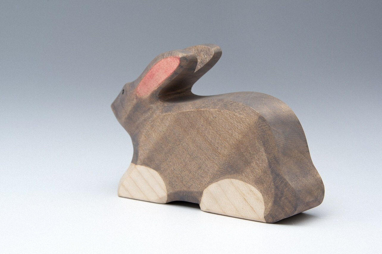 Hare Bunny Rabbit Toy Waldorf Inspired Waldorf Toys | Etsy
