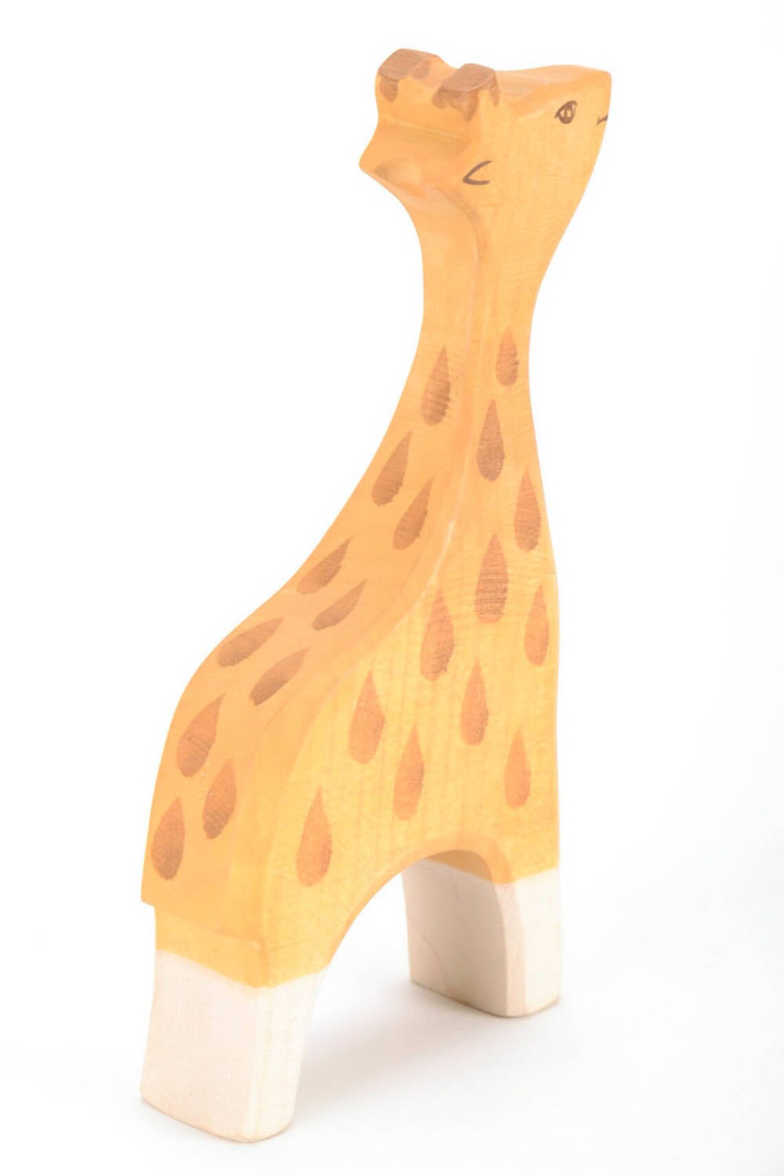 Giraffe Figurine Toy Giraffe Giraffe Toy Wooden | Etsy