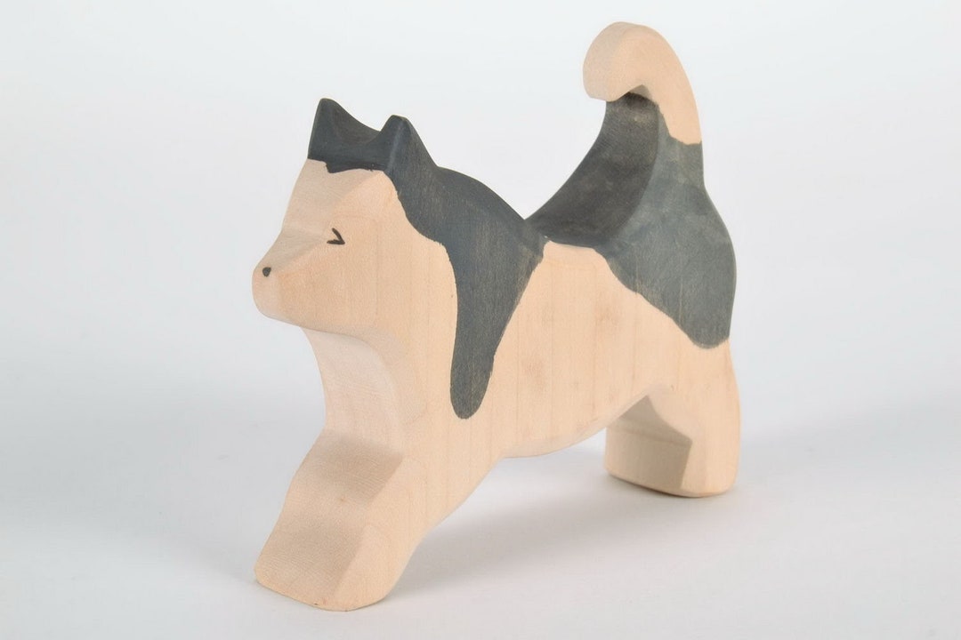 Wooden Dog Toy - Wooden Dog - Wood Animals - Kids Toys - Baby Gifts ...