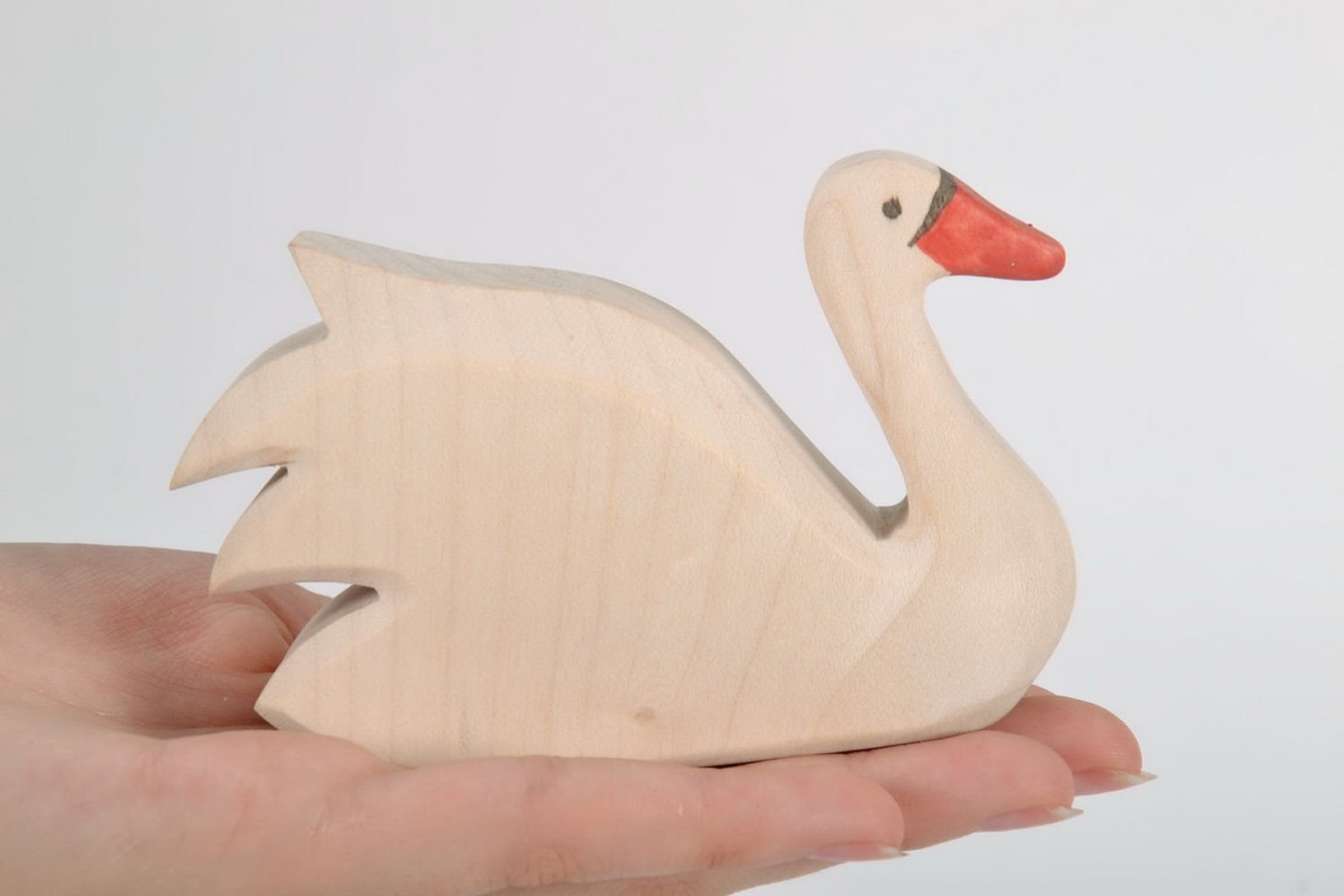 Wood Swan Toy Waldorf Bird Toy Swan Eco Toy Waldorf Toy - Etsy