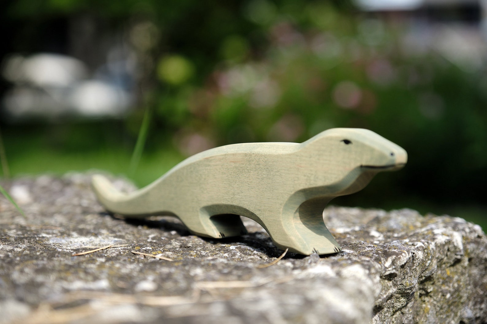 Komodo Dragon Wooden Lizard Figurine Wooden Toy Monitor - Etsy