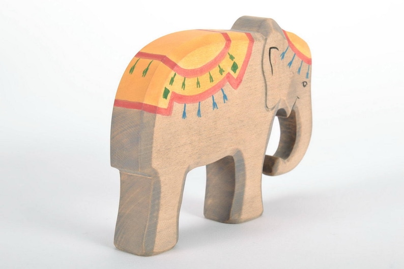 Wood Elephant Toy Elephant Wooden Ecotoy Elephant Kids - Etsy
