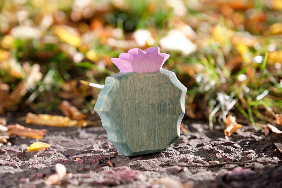 Wooden Tree Toy - Tree Figurine - Cactus Toy - Waldorf Toy - Handmade ...