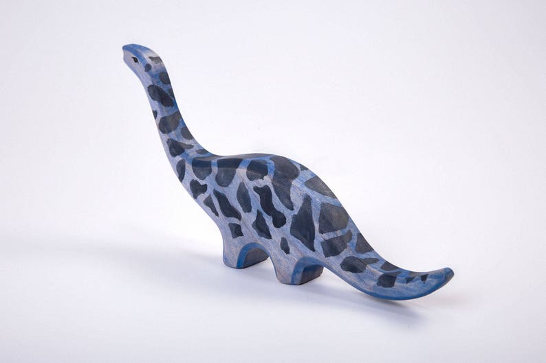 Diplodocus Toy - Wooden Dinosaur Toy - Wooden Dino - Play Set - Wooden ...
