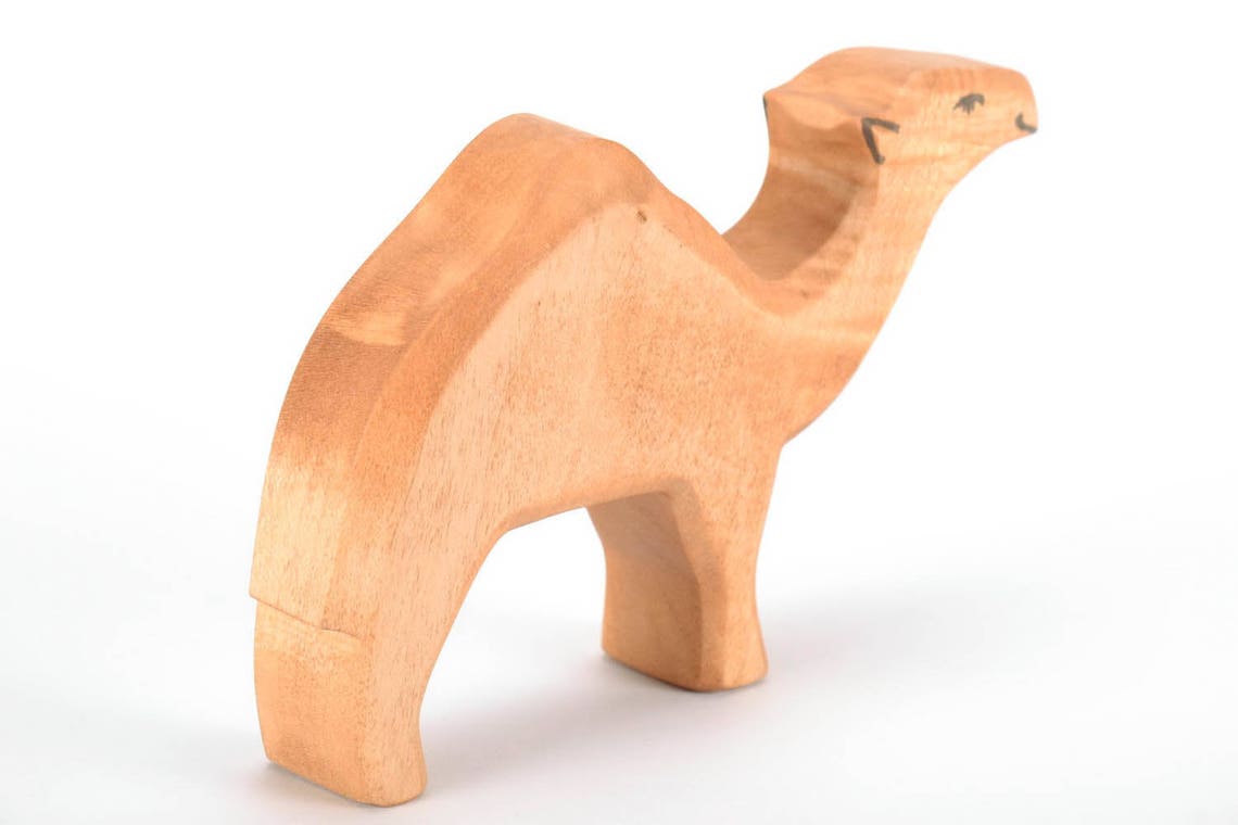 Camel Toy Waldorf Camel Organic Toys Wood Toys Wooden - Etsy