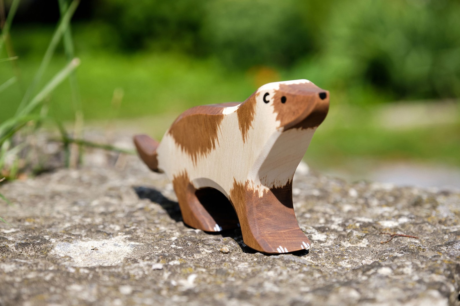 Wolverine Wooden Toy Wolverine Carved Wooden Wolverine | Etsy