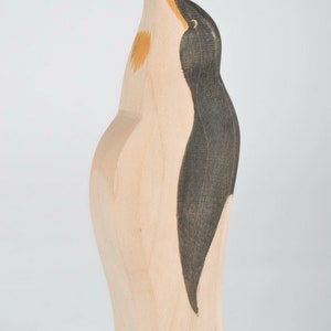 Wood Penquin - Wooden Animal Figurines - Wooden Statue - Eco Toy ...