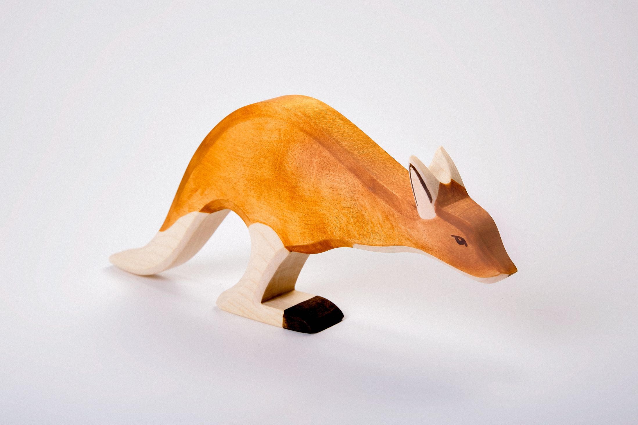 Kangaroo Figurine Kangaroo Toy Kangaroo Wood Animal Toy | Etsy