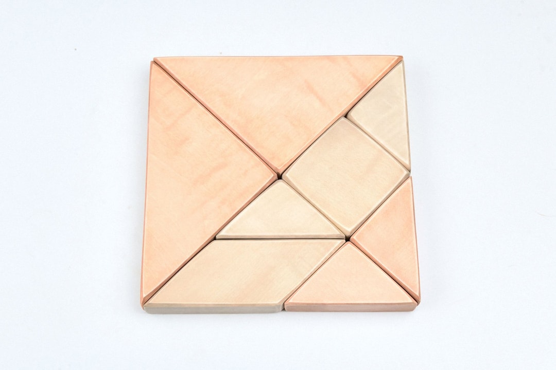 Wooden Tangram - Wooden Baby Toys - Eco Wood - Active Toy - Wooden ...