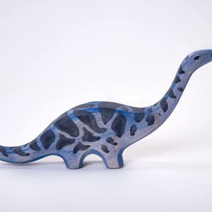 Diplodocus Toy - Wooden Dinosaur Toy - Wooden Dino - Play Set - Wooden ...